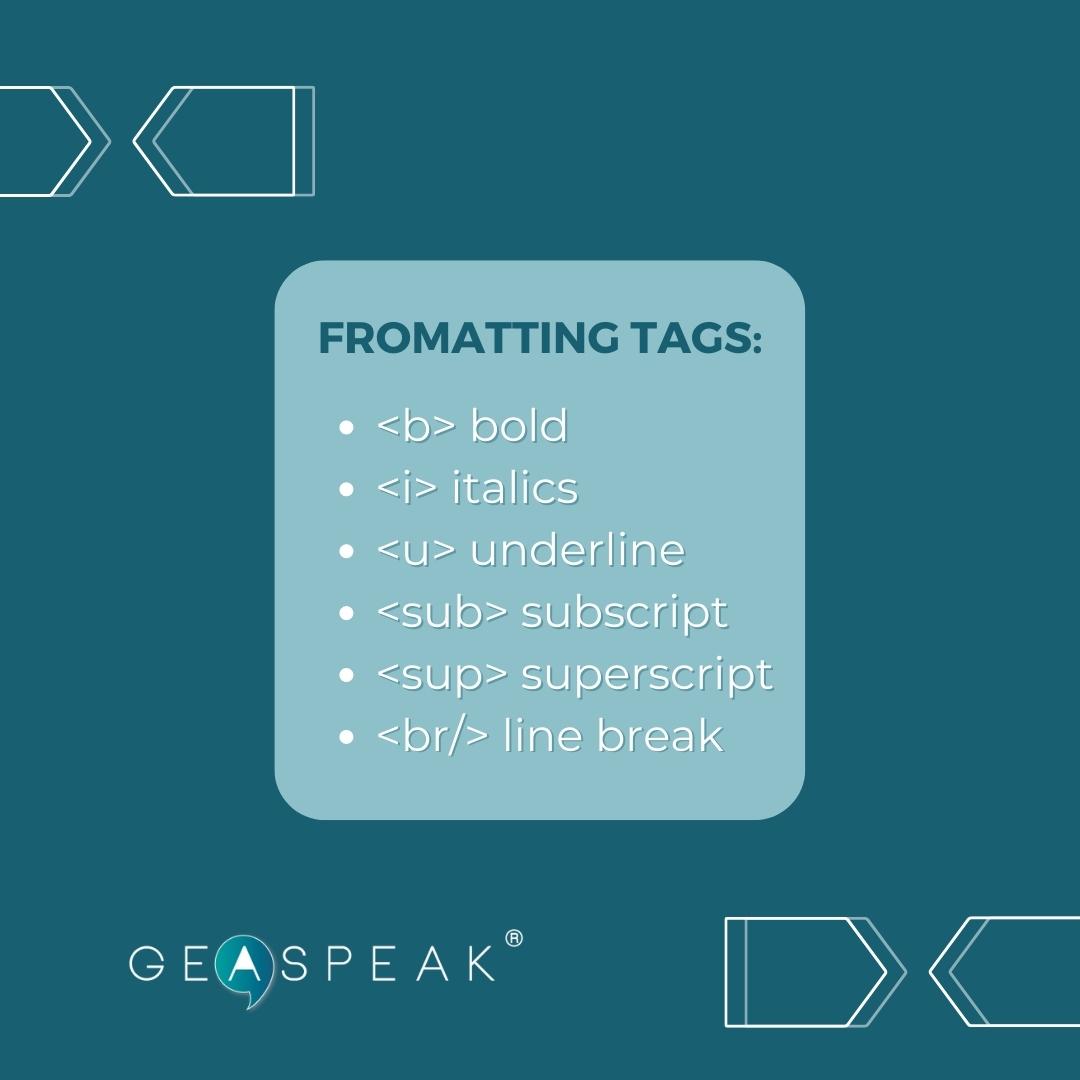 TAGS: WHAT THEY ARE AND HOW THEY ARE USED | GeaSpeak
