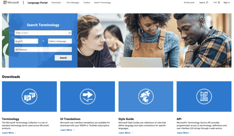 GOODBYE LANGUAGE PORTAL, HELLO MICROSOFT LANGUAGE RESOURCES | GeaSpeak